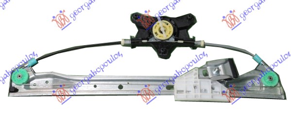 PODIZAC ZADNJEG PROZORA ELEKTRICNI BEZ MOTORA Leva str. MERCEDES C CLASS (W204) (2007-2011) (OEM: 2047300779, A2047300779)