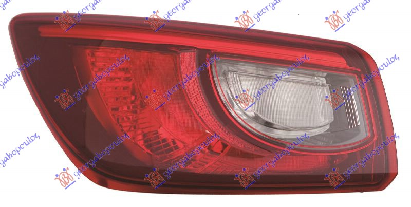 STOP LAMPA SPOLJASNJA -18 Leva str. MAZDA CX3 (2015-2019) (OEM: DB2R-51-160D, DB2R51160D)