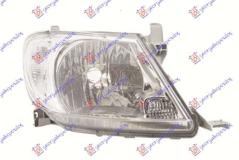 FAR ELEKTRICNI (DEPO) Desna str. TOYOTA HI-LUX 2WD/4WD (2009-2012) (OEM: 81130-0K190, 811300K190)