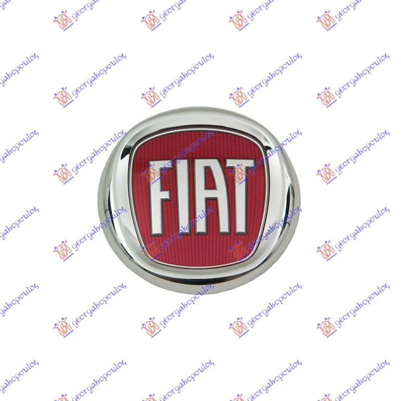 ZNAK NA MASCI CRVENI 07- FIAT SEDICI (2007-) (OEM: 51804366)