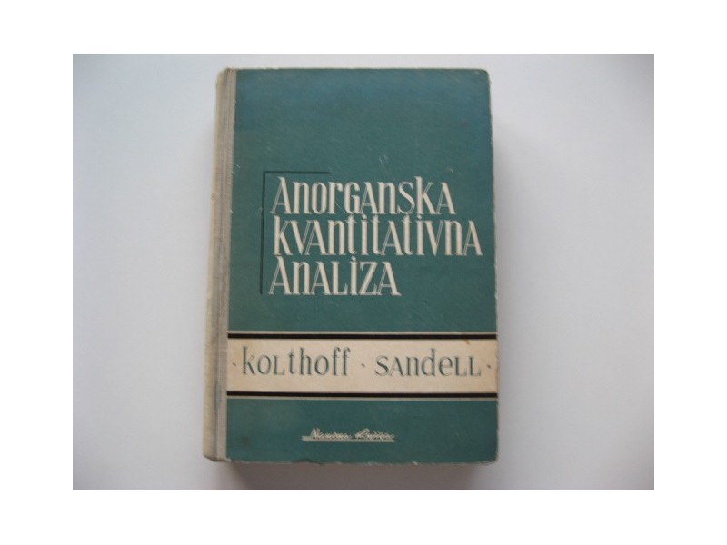 Anorganska kvantitativna analiza