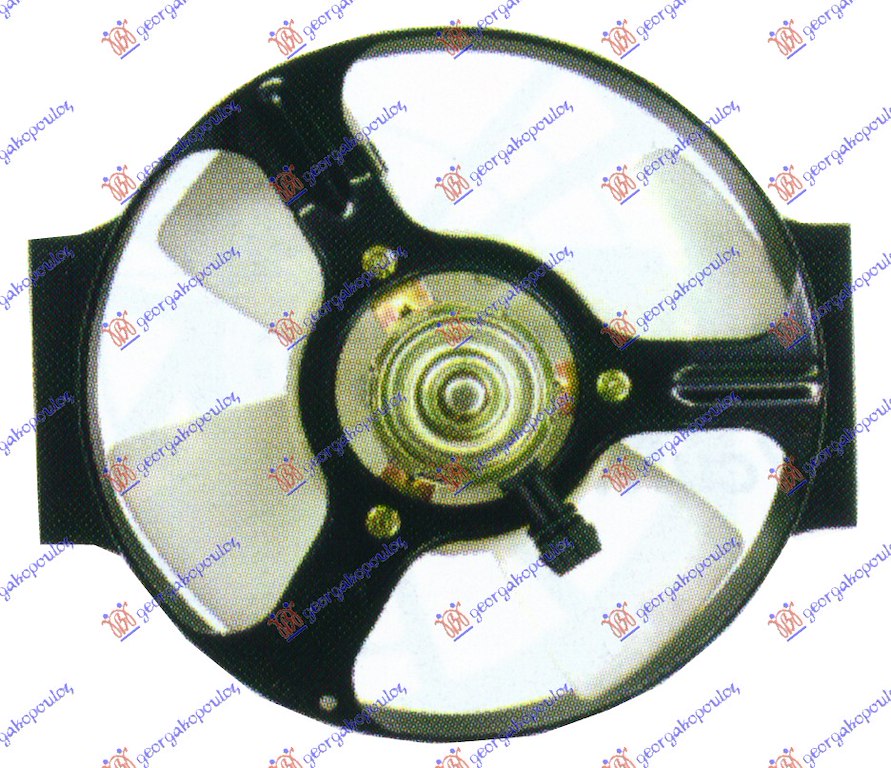 HLADNJAK KLIME KOMPLET (-A/C)1.3 BENZIN SKODA FELICIA (1998-2001) (OEM: 6U0121207B)