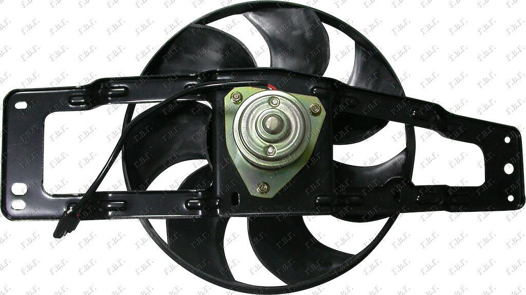 VENTILATOR KOMPLET (-A/C) 1.2 BENZIN RENAULT TWINGO (2000-2007) (OEM: 7701036723)