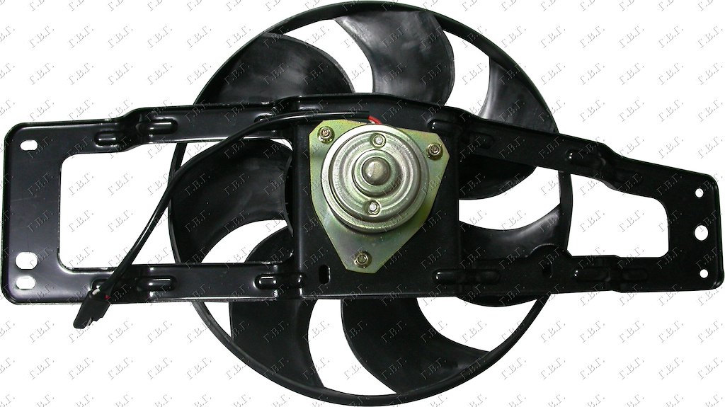 VENTILATOR KOMPLET (-A/C) 1.2 BENZIN RENAULT TWINGO (1998-2000) (OEM: 7701036723)