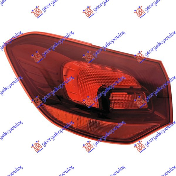 STOP LAMPA SPOLJASNJA ZATAMNJENA KARAVAN Leva str. OPEL ASTRA J 5D/S.W. (2013-2016) (OEM: 1222250)