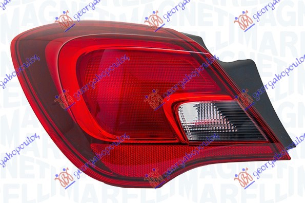 STOP LAMPA 3 VRATA SPOLJASNJA (MARELLI ( Leva str. OPEL CORSA E (2015-2019) (OEM: 1222567, 13428455, 13454498)