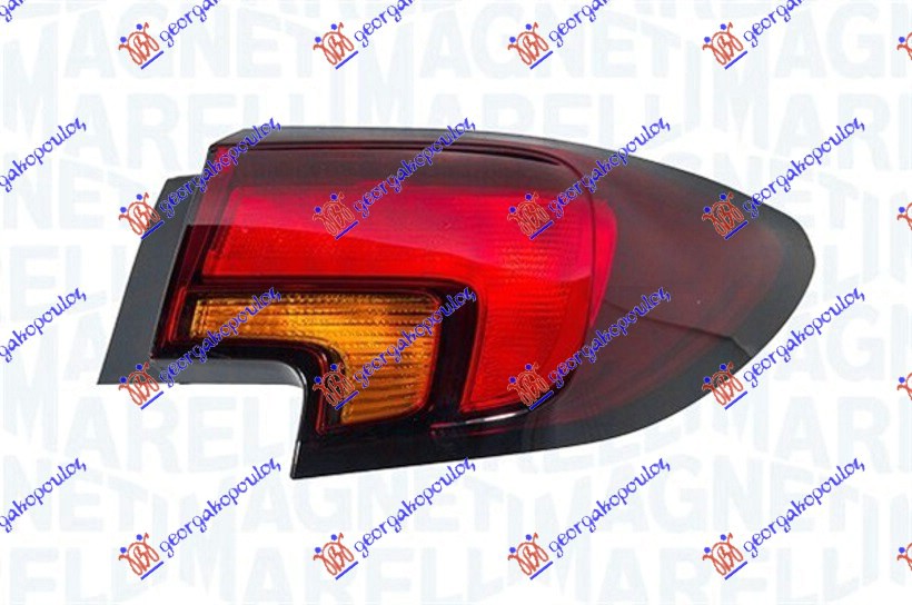 STOP LAMPA SPOLJASNJA 5 VRATA (MARELLI) Desna str. OPEL ASTRA K 5D/S.W. (2019-) (OEM: 13401160, 39015944)