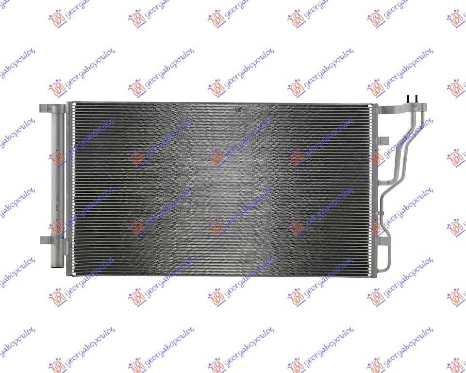 HLADNJAK KLIME 1.6-2.0i16V (67X37.8X1.6) HYUNDAI i40 (2011-) (OEM: 97606-3Z200, 976063Z200)