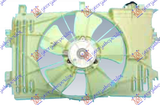 VENTILATOR KOMPLET BENZINZ.NA ZABICE TOYOTA VERSO (2009-2013) (OEM: 167110D060)