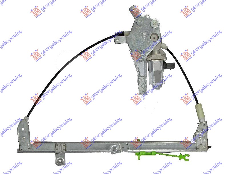 PODIZAC PROZORA ELEKTRICNI 3 VRATA (A KVALITET) Leva str. FIAT TIPO (1988-1993) (OEM: 46405079)