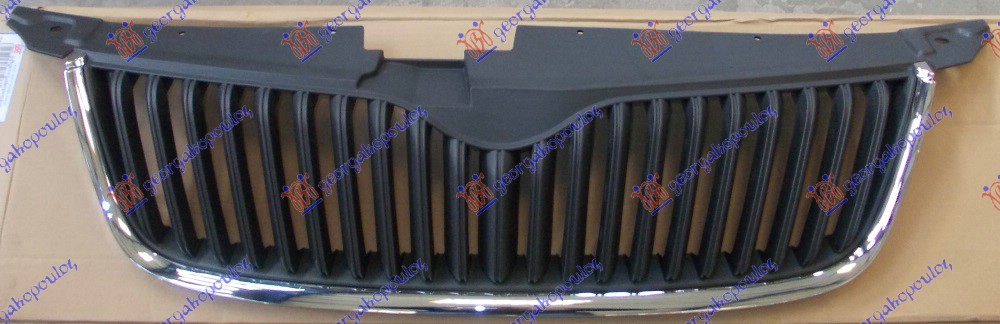 PVC MASKA KOMPLET SA HROM OKVIROM SKODA YETI (2009-2013) (OEM: 5L0853607 2ZZ, 5L08536072ZZ, 5L0853668 9B9)