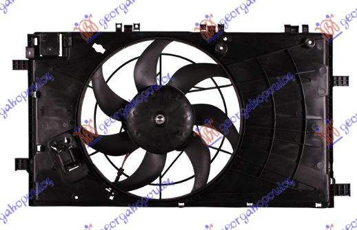 VENTILATOR KOMP. 1.6- 1.8i- 16V (A 16- 18XER) OPEL INSIGNIA (2013-2017) (OEM: 1341434, 13241730, 13335062)