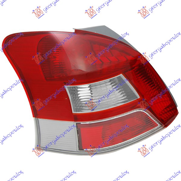 STOP LAMPA BELI/CRVENI MIGAVAC LED 09- Leva str. TOYOTA YARIS (2005-2011) (OEM: 815510D251, 81561-0D251, 815610D251)