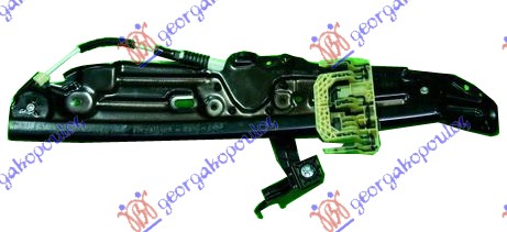 PODIZAC ZADNJEG PROZORA ELEKTRICNI BEZ MOTORA Leva str. BMW SERIES 5 (F10/11) (2010-2013) (OEM: 51357182613)