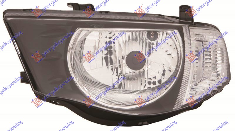 FAR ELEKTRICNI BELI MIGAVAC SVI 09- (DEPO) Leva str. MITSUBISHI P/U L200 (2010-2015) (OEM: 8301B461, 8301B471)