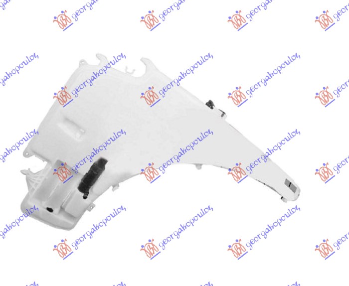 POSUDA ZA BRISACE (1 MOTOR & PRSKALICA FARA) BMW SERIES 1 (E82/88) COUPE/CABRIO (2007-2013) (OEM: 61677238667, 61677238668)