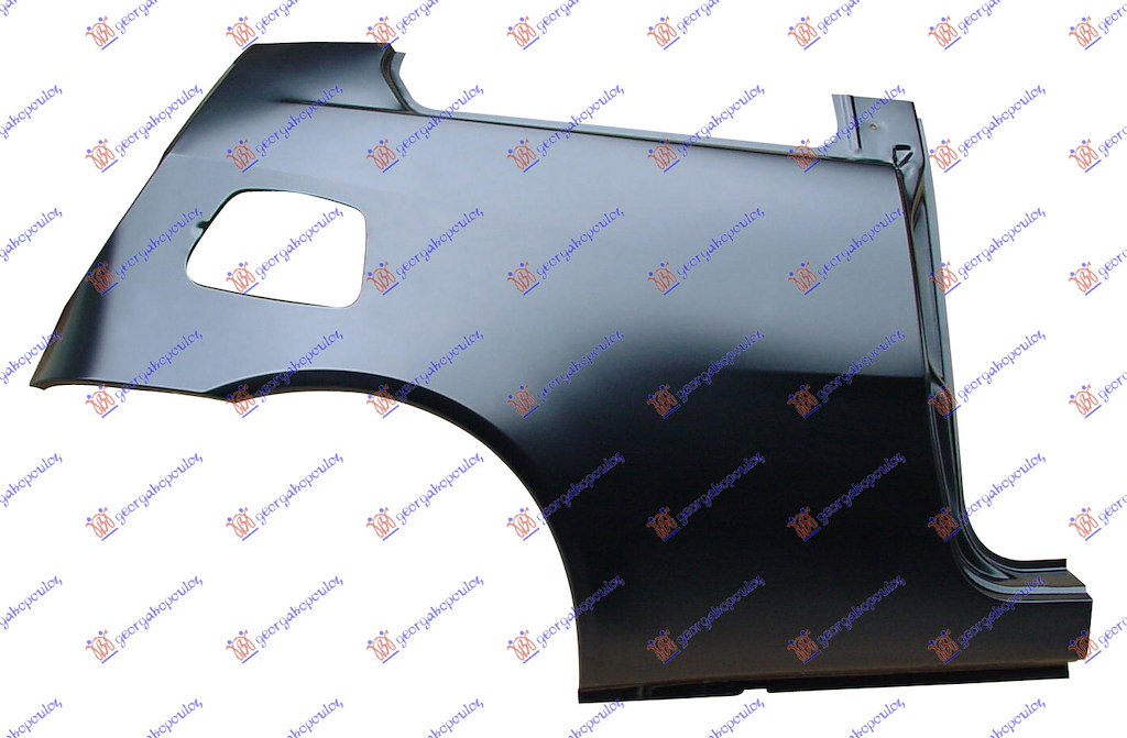 ZADNJI BLATOBRAN 3 VRATA Desna str. FIAT PUNTO (2003-2011) (OEM: 0071716060)