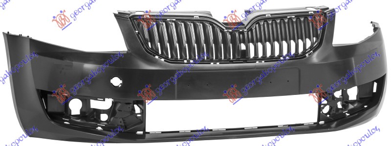 PREDNJI BRANIK PM (SA PVC MASKOM) (A KV) SKODA OCTAVIA 6 (2013-2017) (OEM: 5E0807217)