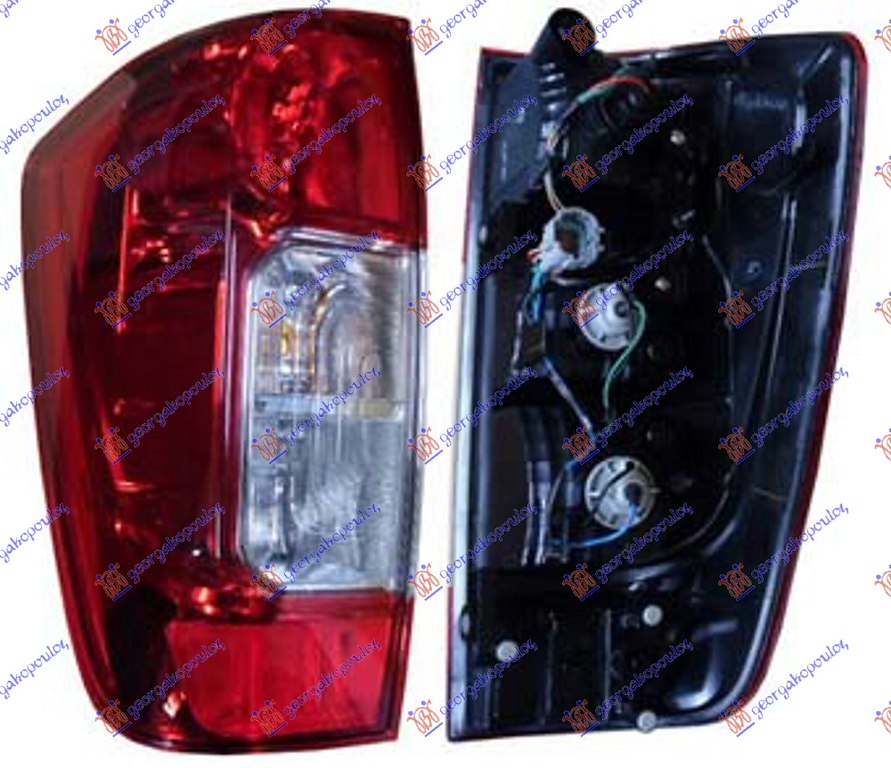 STOP LAMPA (TAJLAND) (BEZ MAGLENKE) Leva str. NISSAN P/U (D23) NAVARA NP300 2WD-4WD (2015-) (OEM: 26555-4JA0A, 26555-4KJ0B, 265554JA0A)