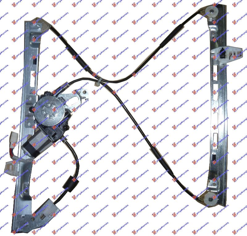 PODIZAC PREDNJEG PROZORA ELEKTRICNI SA MOTOROM 5 VRATA Desna str. PEUGEOT 206 (1998-2009) (OEM: 9222E6, 9222F8)