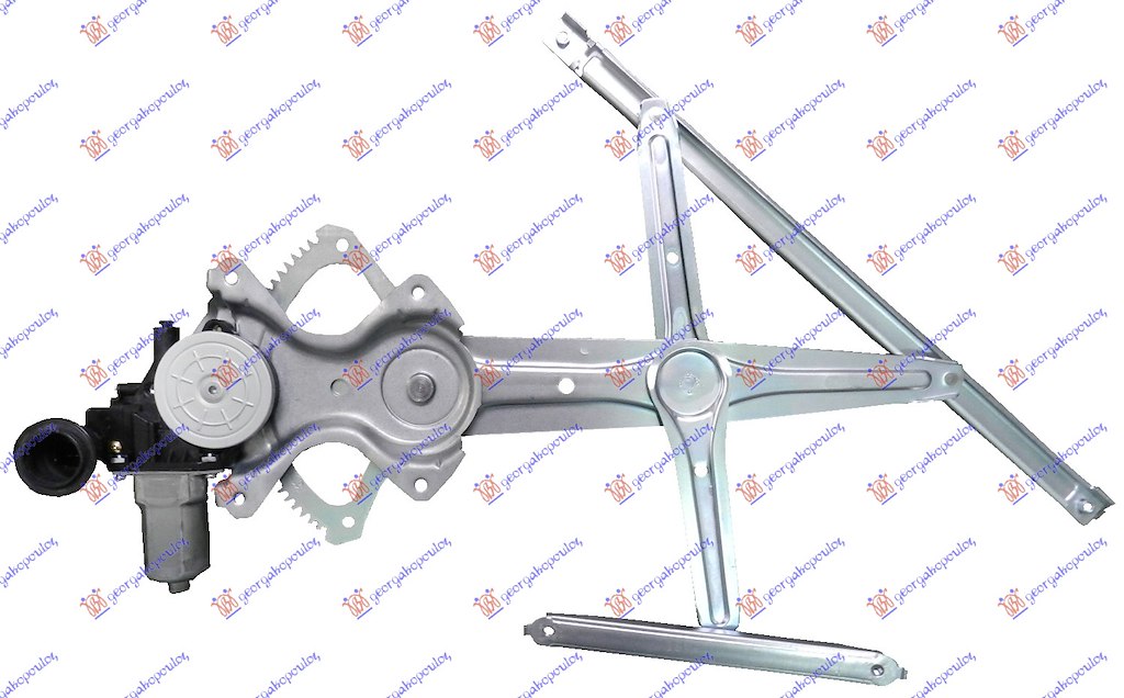 PODIZAC PREDNJEG PROZORA ELEKTRICNI Desna str. TOYOTA RAV 4 (2005-2010) (OEM: 69801-52080, 6980152080)