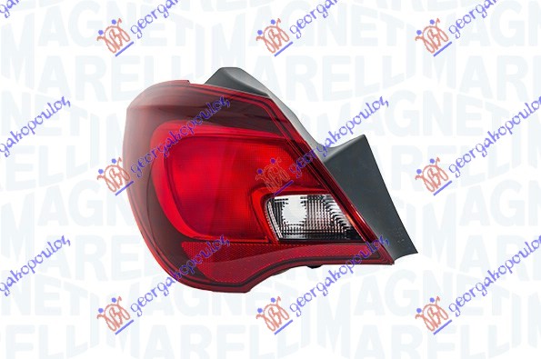 STOP LAMPA SPOLJASNJA 5 VRATA (MARELLI) Leva str. OPEL CORSA E (2015-2019) (OEM: 1222565, 13428447, 13454496)