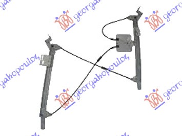 PODIZAC PREDNJEG PROZORA ELEKTRICNI (BEZ MOTORA ) A KVA Leva str. OPEL TIGRA CABRIO TWINTOP (2004-2009) (OEM: 5140118)