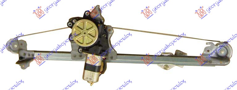 PODIZAC ZADNJEG PROZORA ELEKTRICNI Desna str. MERCEDES E CLASS (W210) (1999-2002) (OEM: 2107301446)