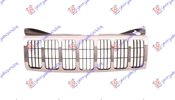 PVC MASKA KOMPLETNA HROM JEEP GRAND CHEROKEE (2005-2008) (OEM: 55156814AE)
