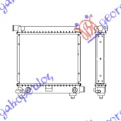 HLADNJAK MOTORA 1.8 – 2.0 – 2.3BZ M/A – AC (29×35 MERCEDES 190E (W201) (1984-1993) (OEM: 2015000603, 2015004603, A2015004603)