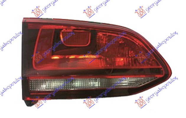 STOP LAMPA UNUTRASNJA CRNA (VALEO) Leva str. VW GOLF VII VARIANT/ALLTRACK (2013-2017) (OEM: 5G9945093B, 5G9945093F)