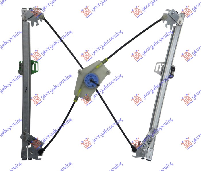 PODIZAC PREDNJEG PROZORA ELEKTRICNI BEZ MOTORA (A KV) Desna str. SEAT ARONA (2022-) (OEM: 6F9837461B)