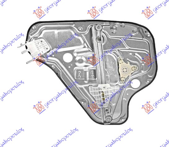 PODIZAC ZADNJEG PROZORA SA NOSAC. KOR/CESKA AKV Desna str. HYUNDAI i30 (2007-2012) (OEM: 83481-2L000, 83481-2R000, 83481-2R010)