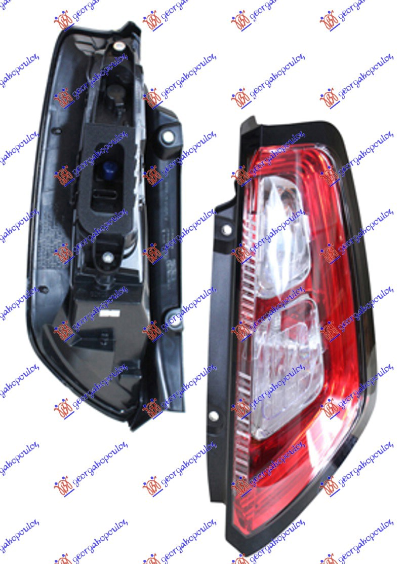 STOP LAMPA LED (SA NOSACEM SIJALICE) MARELLI Desna str. FIAT PUNTO EVO (2009-2012) (OEM: 51888059)