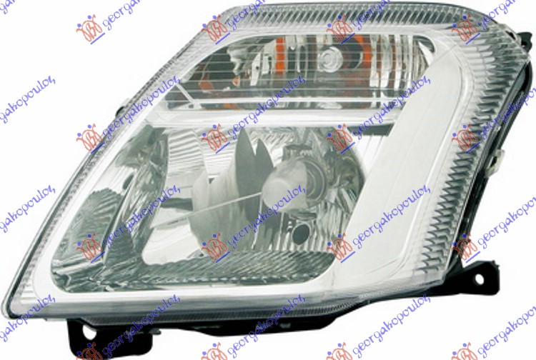 FAR ELEKTRICNI (DEPO) Leva str. CITROEN C2 (2003-2008) (OEM: 6204.ZW, 6204ZW)