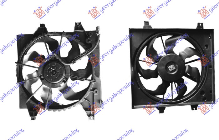 VENTILATOR 1.0 BENZIN KIA PICANTO (2017-) (OEM: 25380-G6050, 25380G6050)