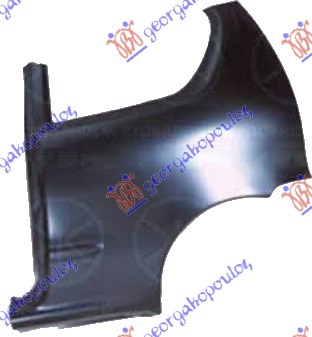 ZADNJI BLATOBRAN Leva str. FIAT SEICENTO (1998-2001) (OEM: 71734516)