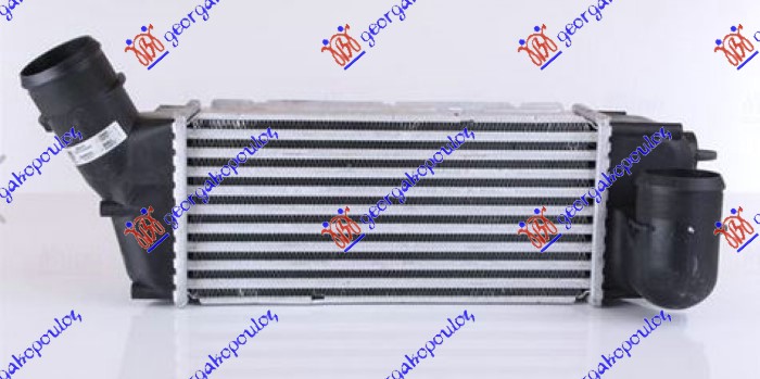 HLADNJAK INTERCOOLER 2.0 HDi (300x135x85) PEUGEOT 307 (2001-2005) (OEM: 0384K0)