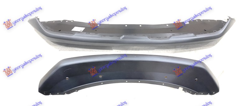 LAJSNA PREDNJEG BRANIKA DONJA CRNA NISSAN X-TRAIL (2021-) (OEM: 62084-6RR0B, 620846RR0B)