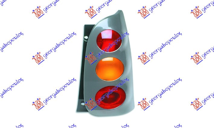 STOP LAMPA -02 SIVI OKVIR ULO Desna str. SMART FORTWO (1998-2007) (OEM: 0000961V006C96Y00)
