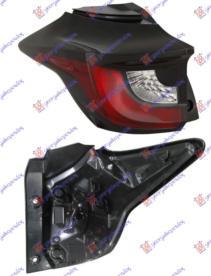 STOP LAMPA Leva str. MAZDA 2 HYBRID (2022-) (OEM: 81561-K0030, 81561K0030)