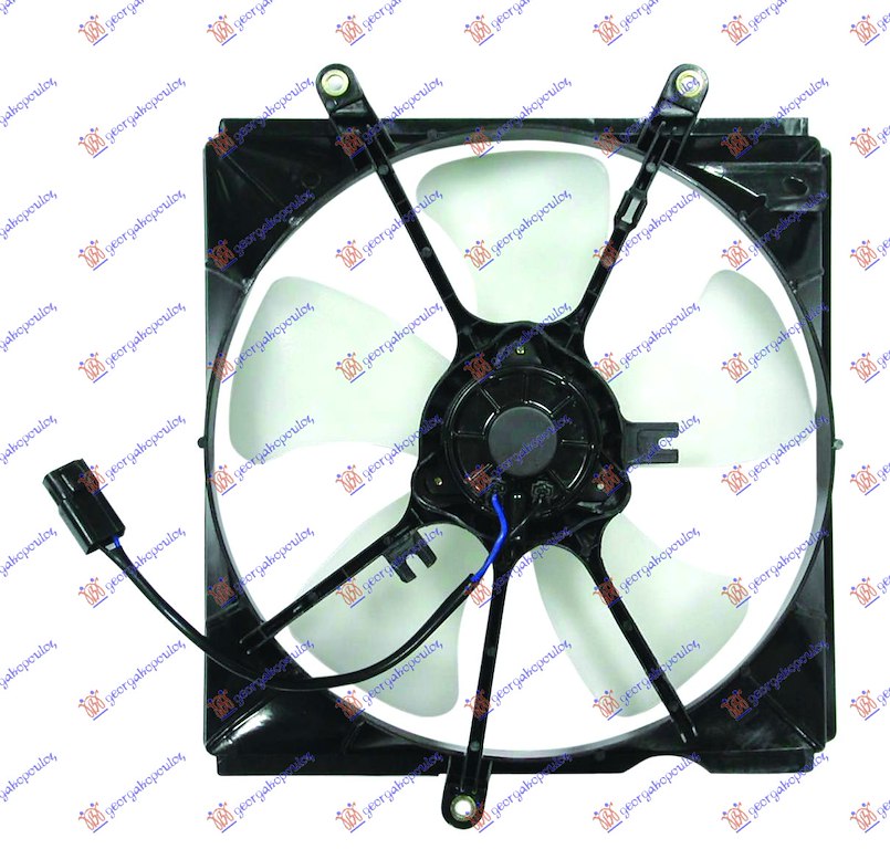 VENTILATOR KLIME KOMPLET BENZIN TOYOTA AVENSIS (T22) (1997-2003) (OEM: 88550-33010, 8855033010)