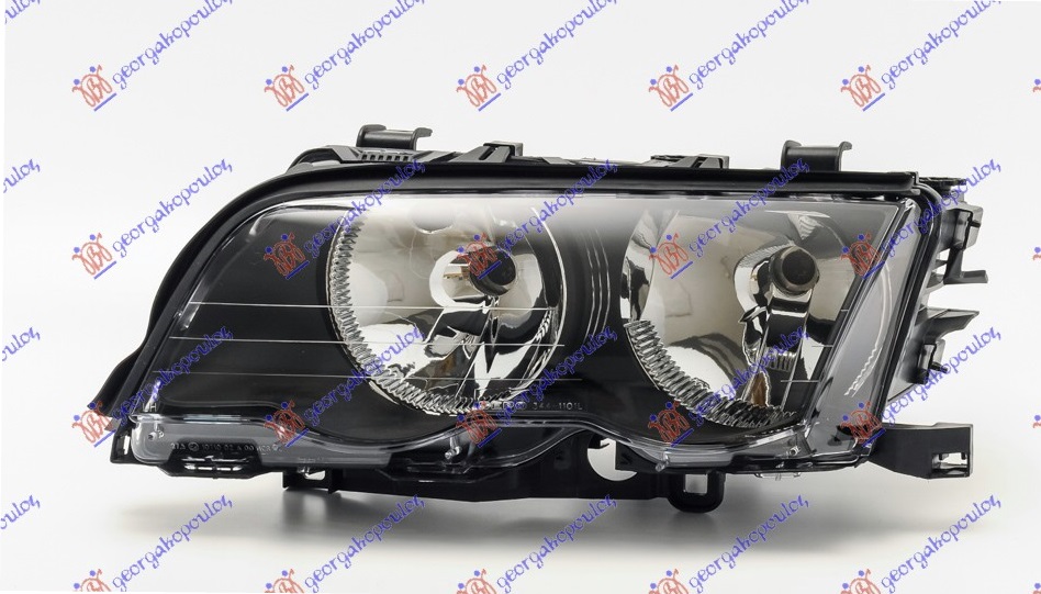 FAR CRNI (TYC) Leva str. BMW SERIES 3 (E46) SDN (1999-2002) (OEM: 63126902745)