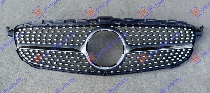 PVC MASKA HROM LAJSNOM (AMG/AMG-L) DIAMANT MERCEDES C CLASS (W205) SDN/S.W. (2014-2018) (OEM: 2058881260)