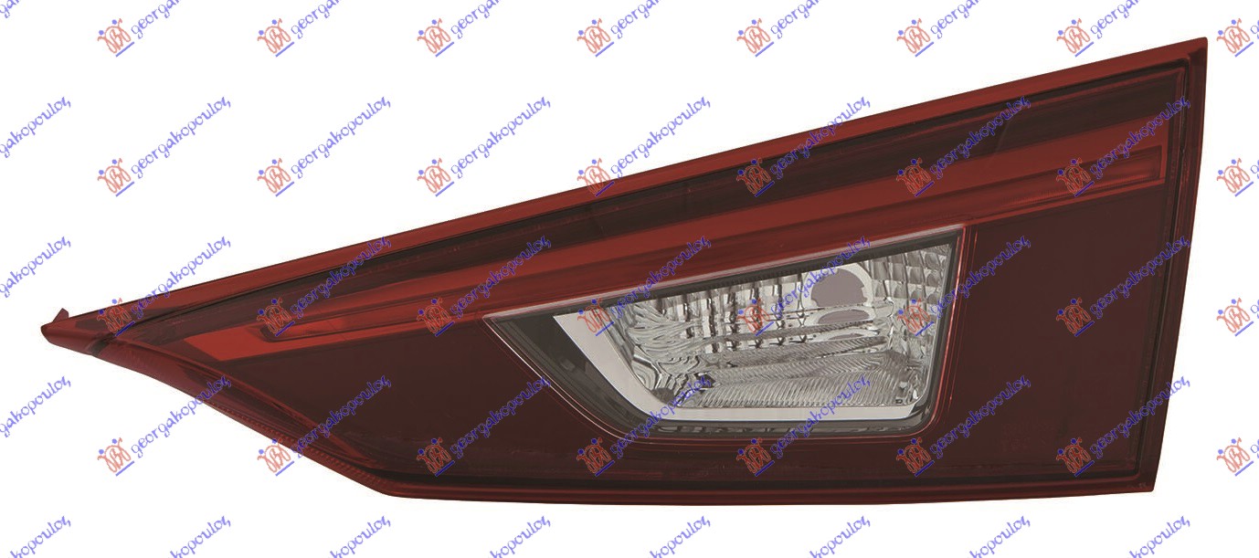 STOP LAMPA 4 VRATA UNUTRASNJA LED Desna str. MAZDA 3 SDN-H/B (BM) (2013-2016) (OEM: B45A-51-3F0C, B45A513F0C)