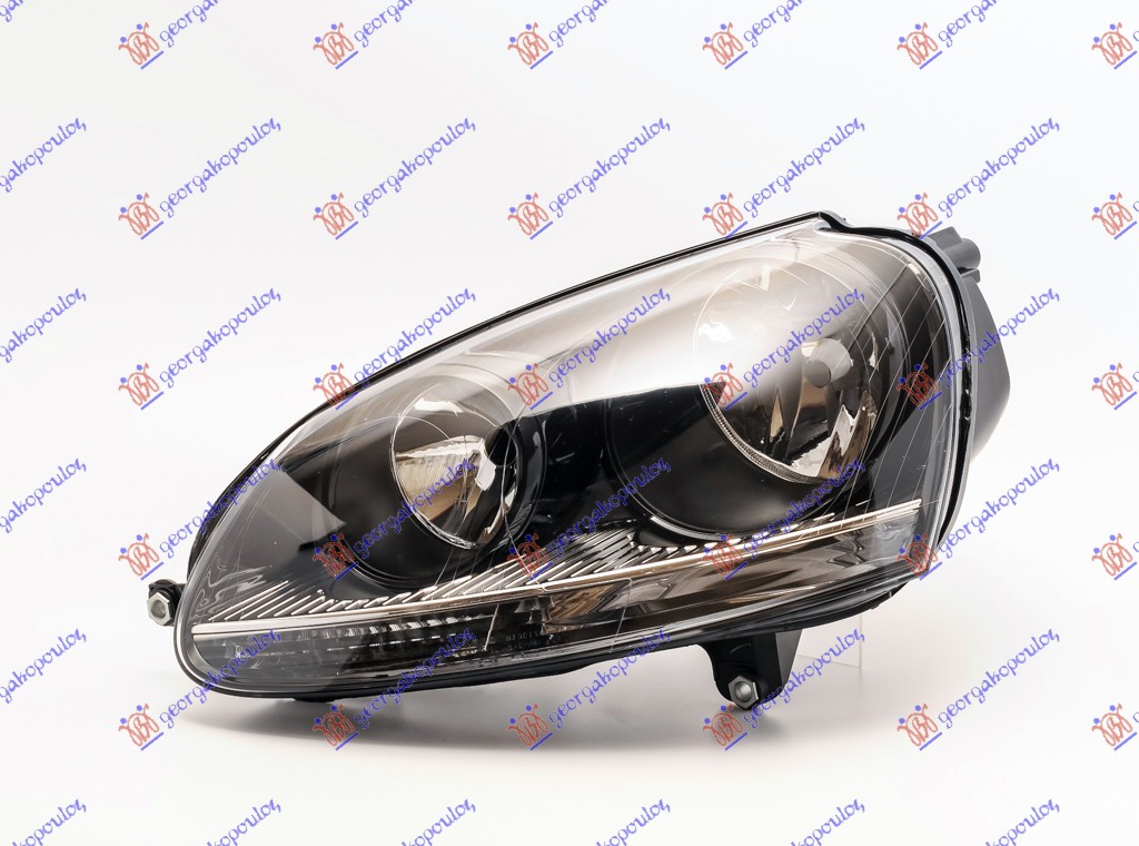 FAR CRNI GTI (DEPO) Leva str. VW GOLF V (2004-2008) (OEM: 1K6941005T, 1K6941029T)