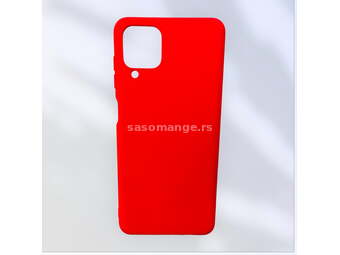 Maska Thin color za Samsung A12 crvena