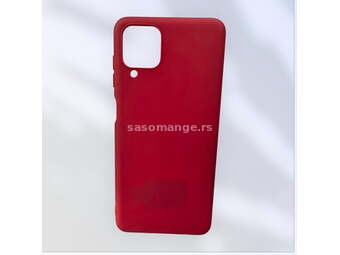 Maska Thin color za Samsung A12 bordo