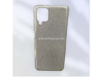Maska Crystal Dust za Samsung A12 srebrna
