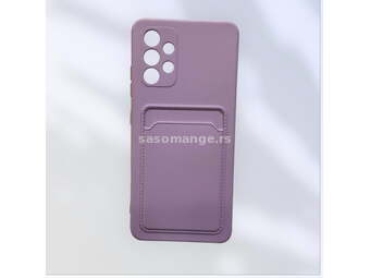 Maska Color Card za Samsung A32 4G ljubicasta